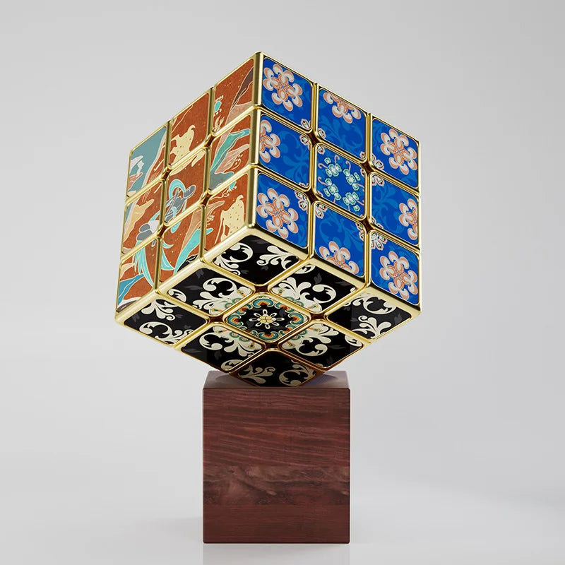 Golden Mogao Cube Puzzle Toys – Treasure District