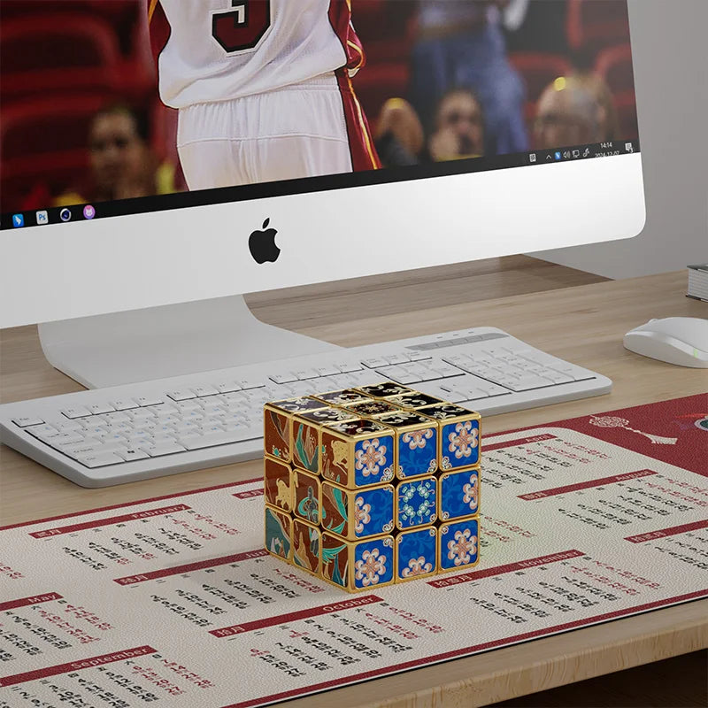 Golden Mogao Cube Puzzle Toys – Treasure District