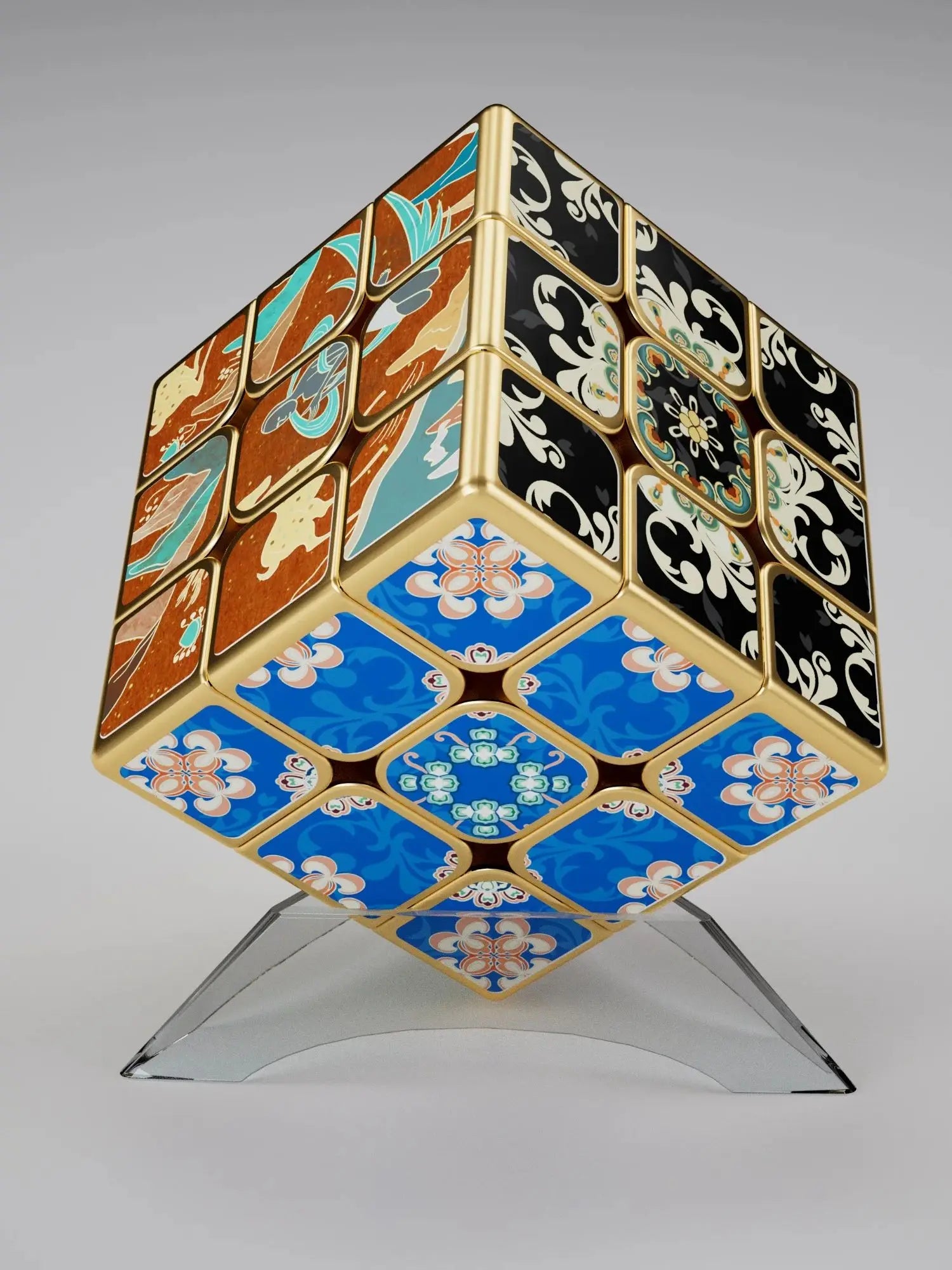 Golden Mogao Cube Puzzle Toys – Treasure District