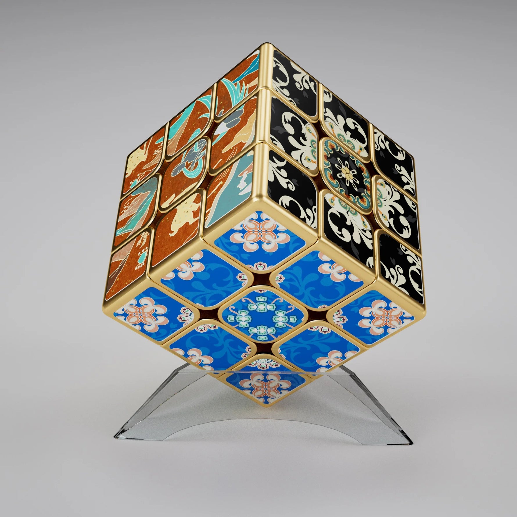 Golden Mogao Cube Puzzle Toys – Treasure District